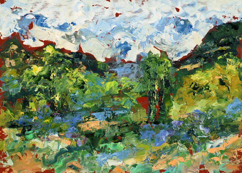 Palette Knife Painters, International: "Landscape Poetry" Original ...