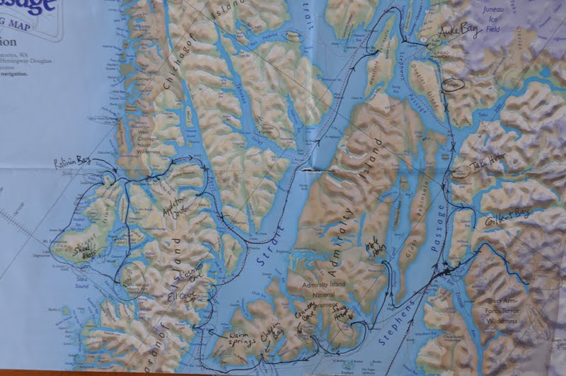 Blue Bossa's Blogs: Sitka to Auke Bay