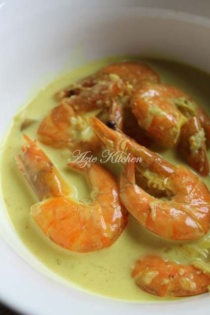 Masak Lemak Udang Dr Nana Yang Sedap - Azie Kitchen
