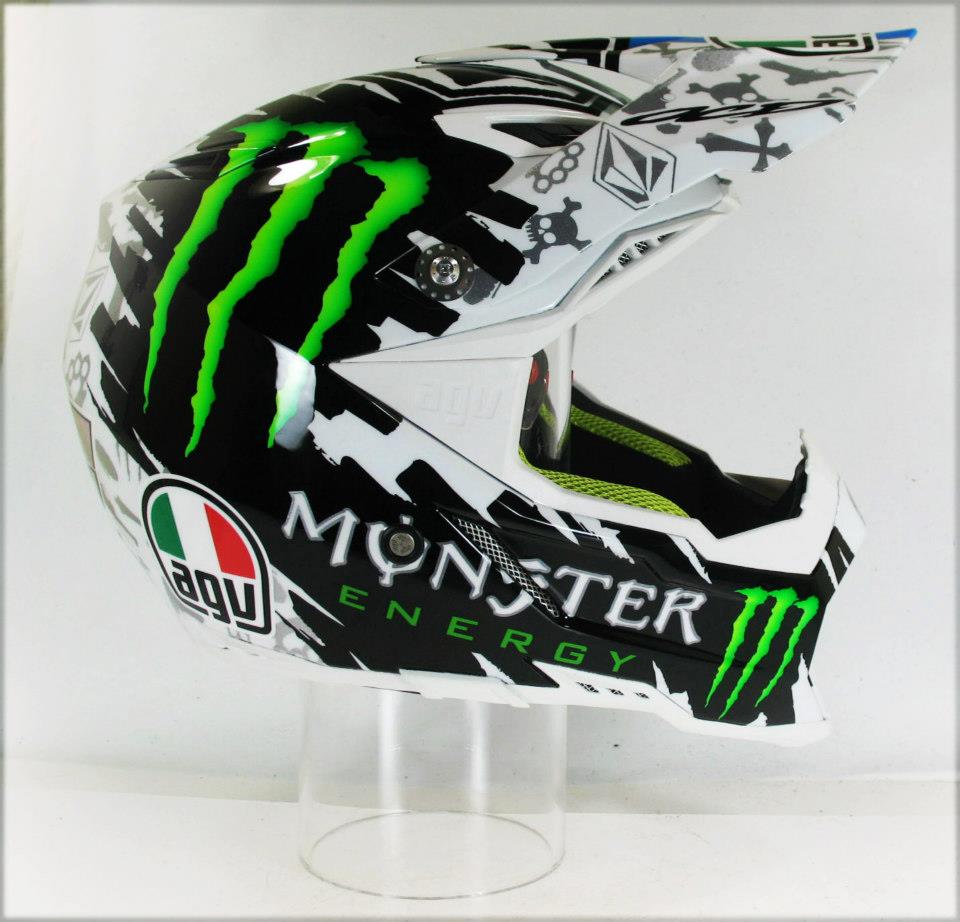 Racing Helmets Garage: Agv AX-8 Evo G.Paulin 2013 by OCD