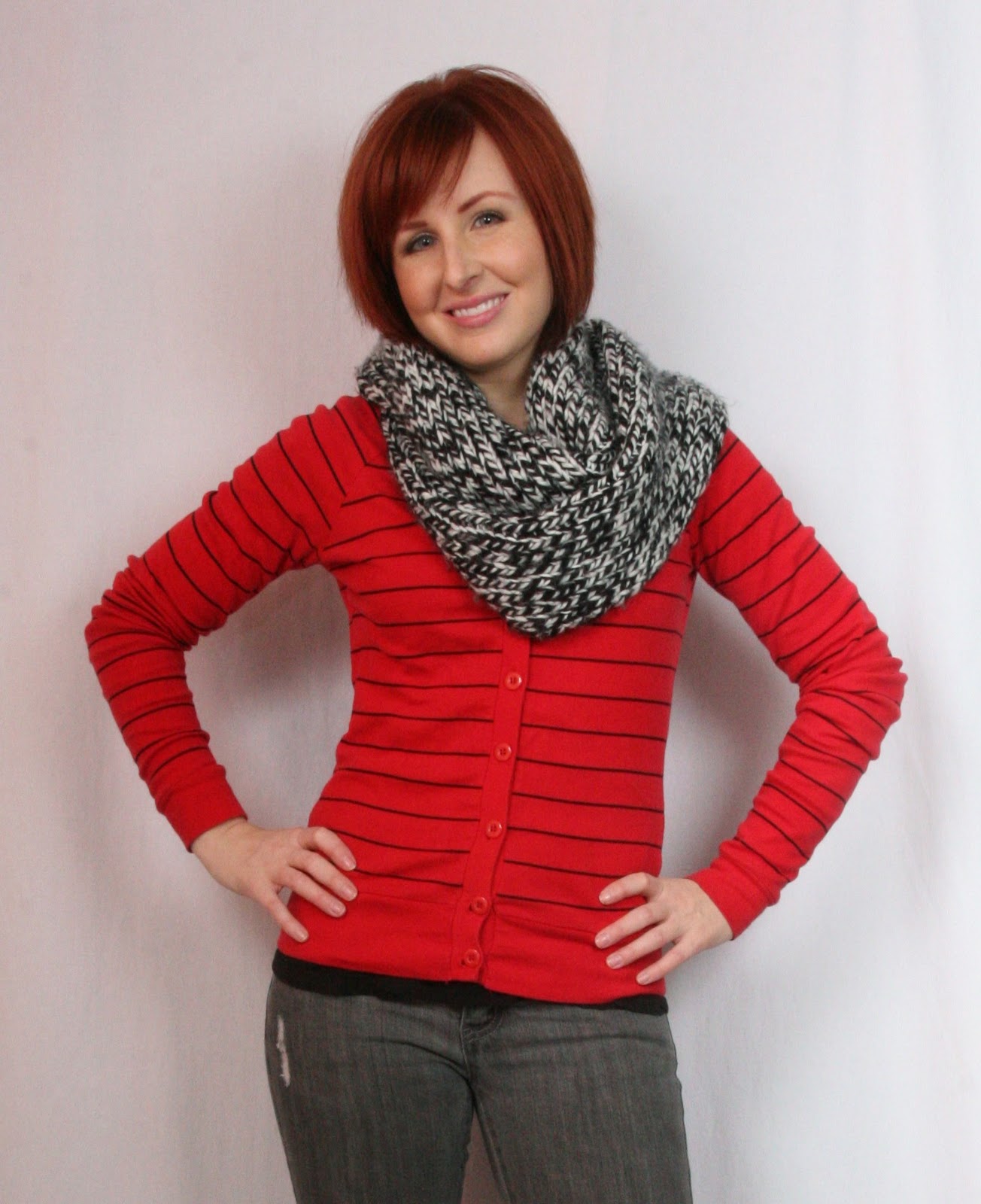 Thrift and Shout: Cute Outfit of the Day: Red in Red