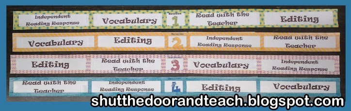 Shut the Door and Teach: Setting Up my Literacy Stations