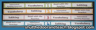 Shut the Door and Teach: Setting Up my Literacy Stations