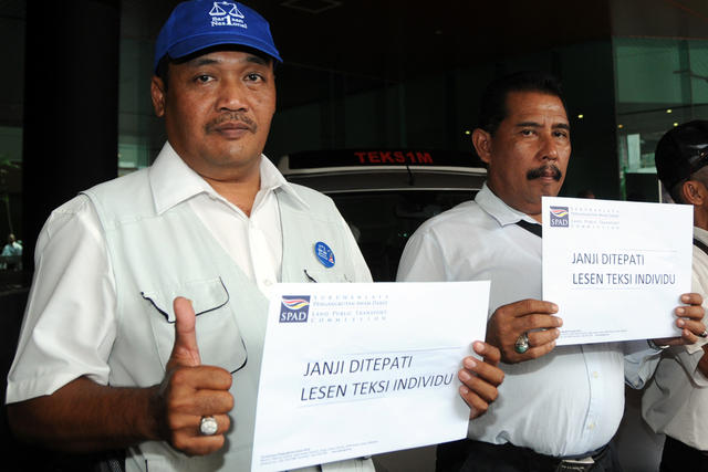 JAS SALLEH REALITY BYTES : #PRU13- SPAD PERMIT TEKSI INDIVIDU -JANJI ...