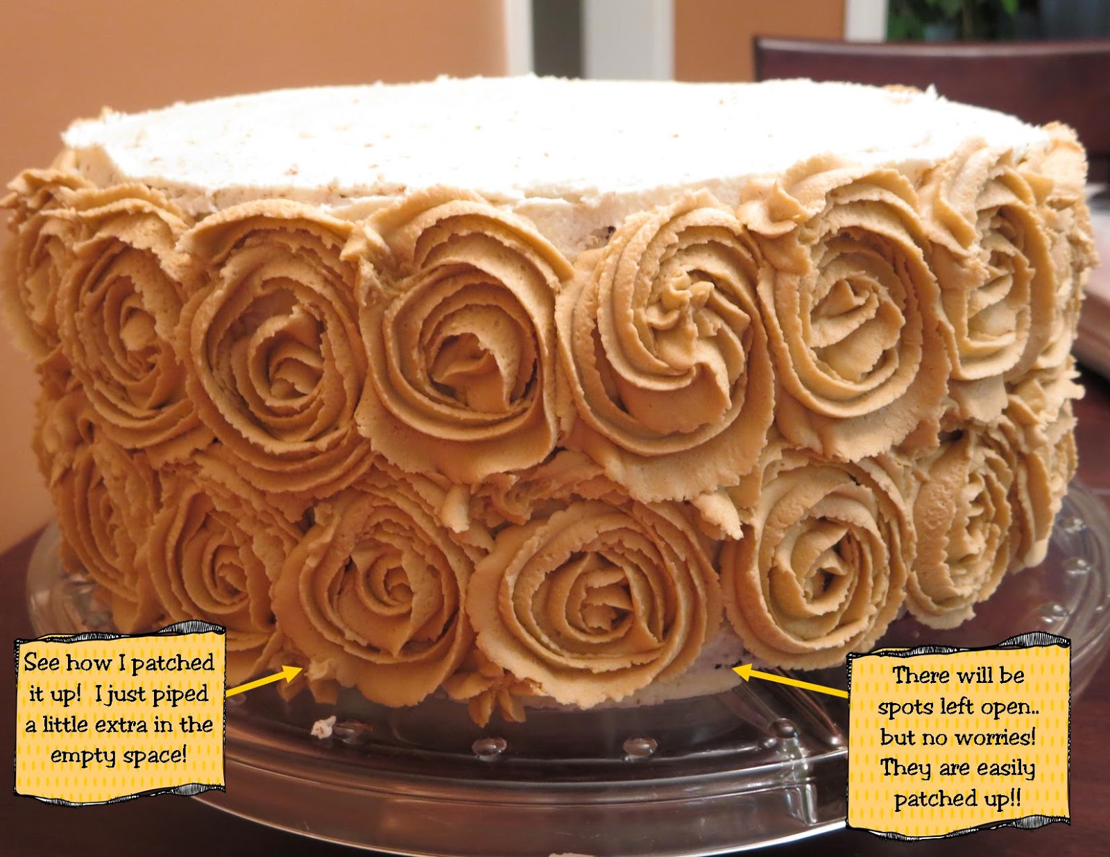 Finding Fairy Tales: DIY Project #2: Rose Swirl Cake Tutorial