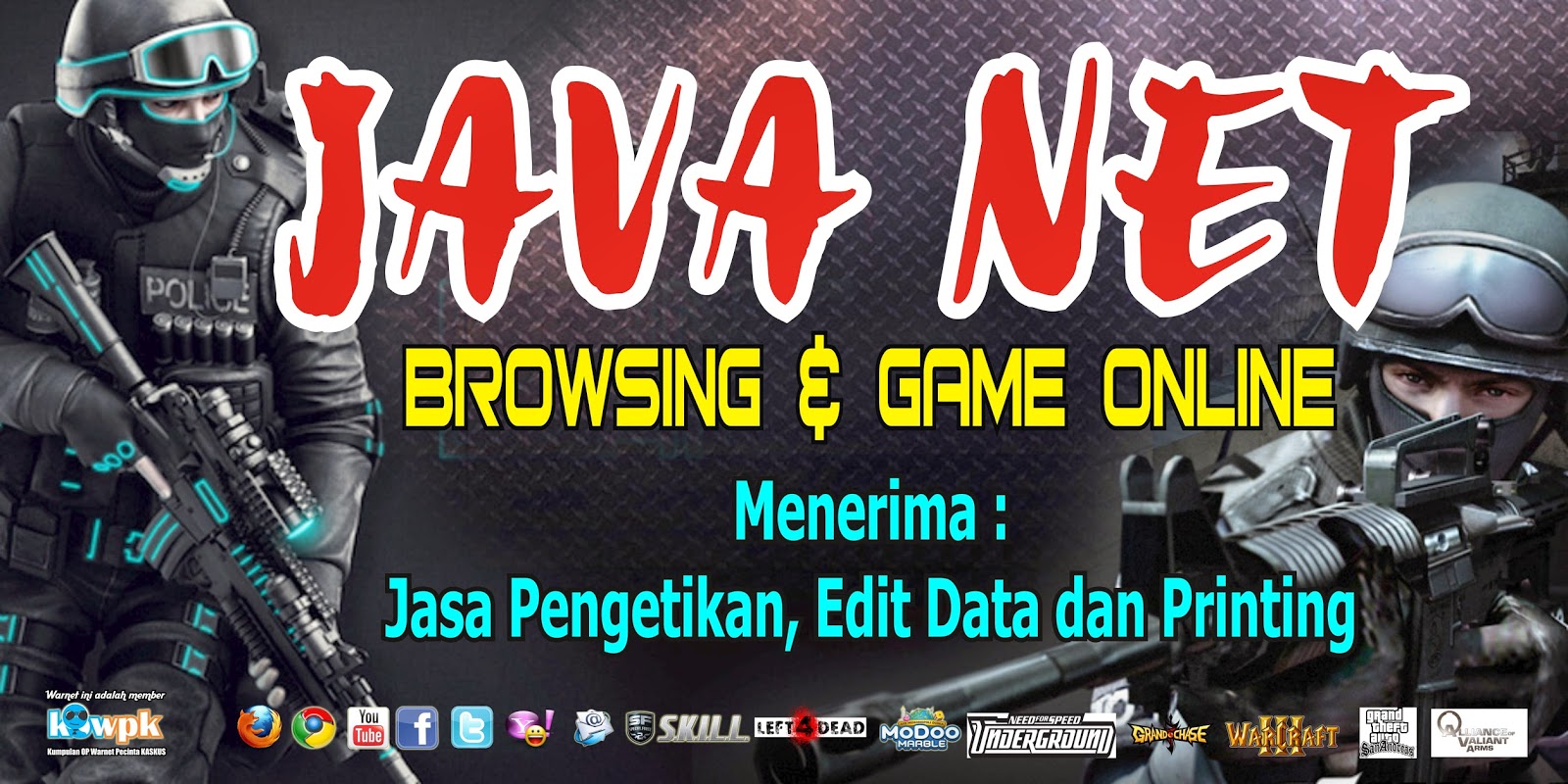 contoh design spanduk - Online Shop Sip