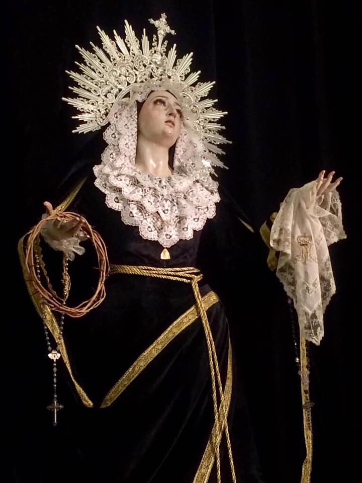 PASIÓN POR MVNDA: Así luce María Santísima de la Encarnación