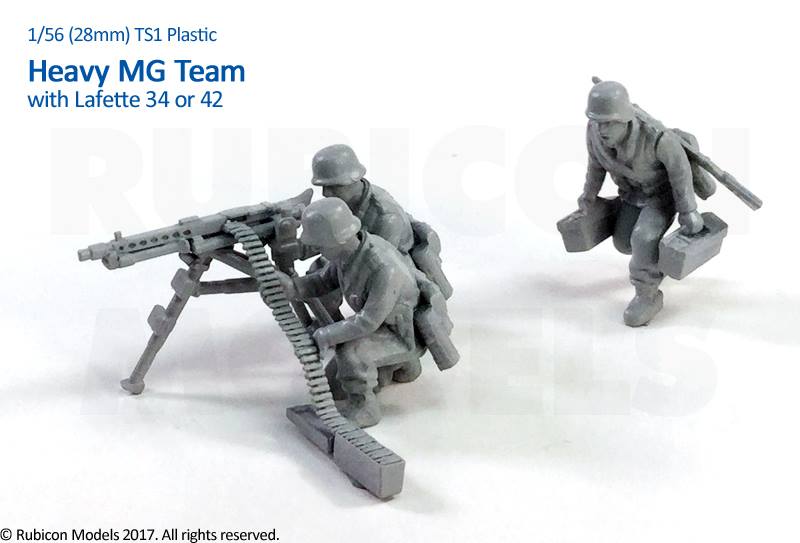 Tabletop Fix: Rubicon Models - German Heavy MG Team Preview