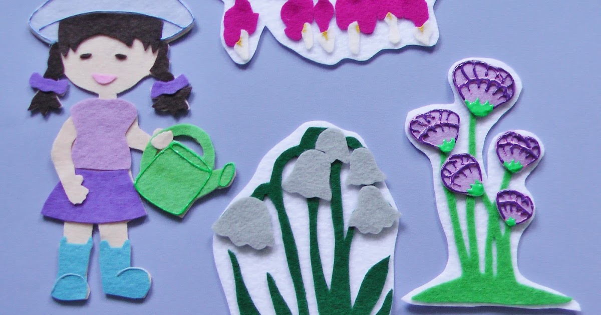 Flannel Board Fun: Mary, Mary Quite Contrary