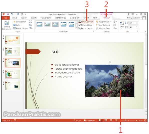 Cara Memberi Outline Atau Border Dan Menerapkan Efek Pada Objek Di ...