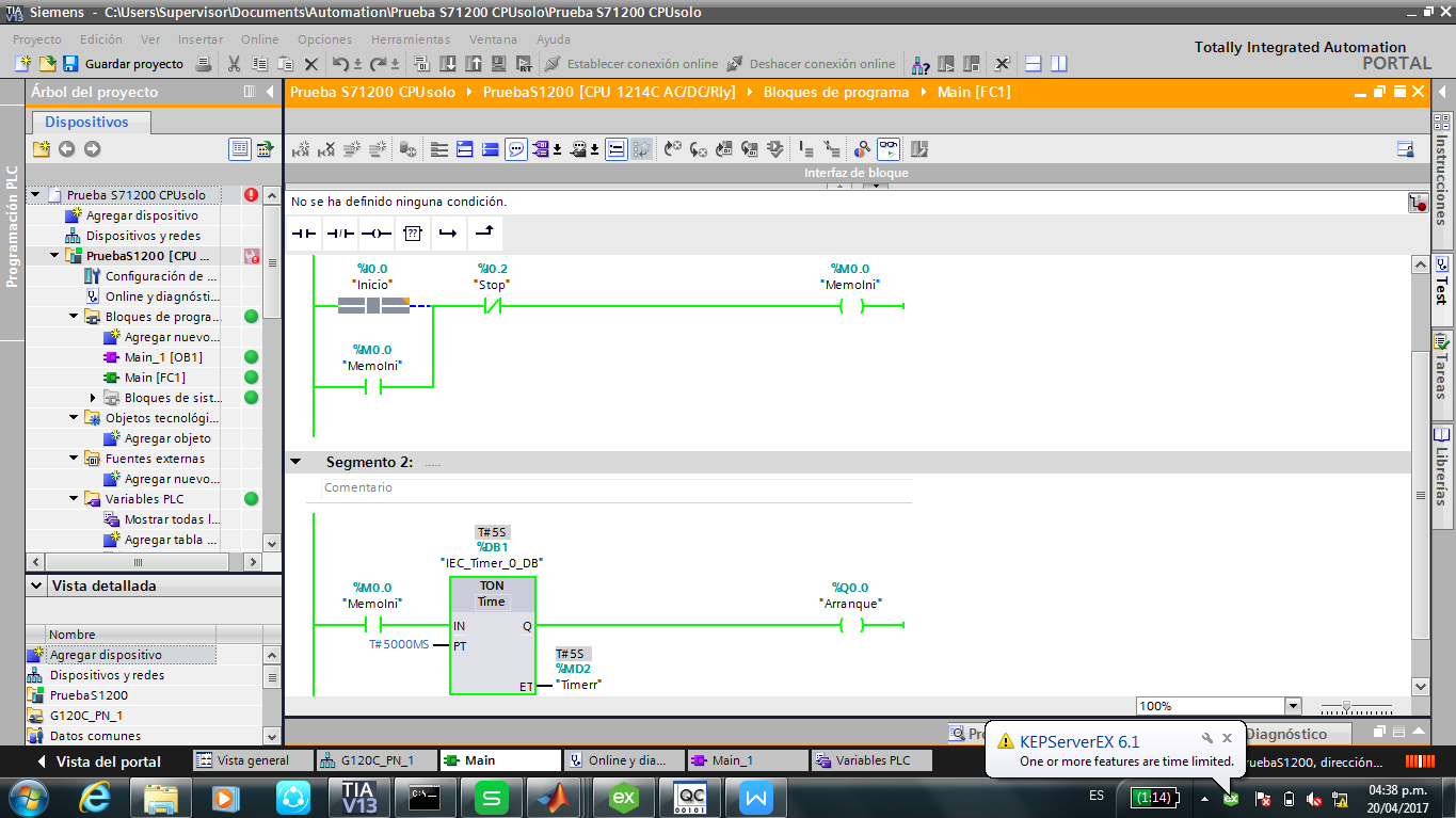 My blog: Conexión Simulink- Matlab con Siemens S7-1200 My blog: Conexión Simulink- Matlab con Siemens S7-1200