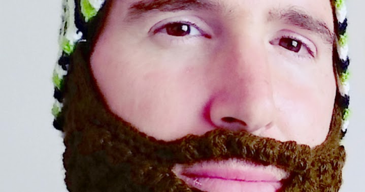 barba a crochet (todas las tallas) - Ahuyama Crochet