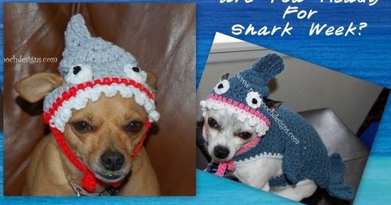 Posh Pooch Designs : Shark Week!! Dog Shark Costume