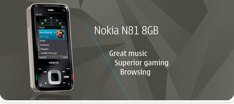 Nokia N81 8GB Review-Go For It ~ MobiZilla