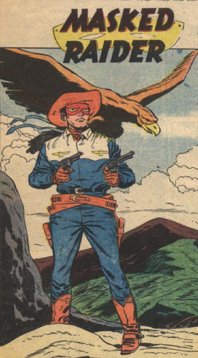 Old-fashioned Comics: Masked Raider V1 #01 - #08 (1955-1957) Complete ...