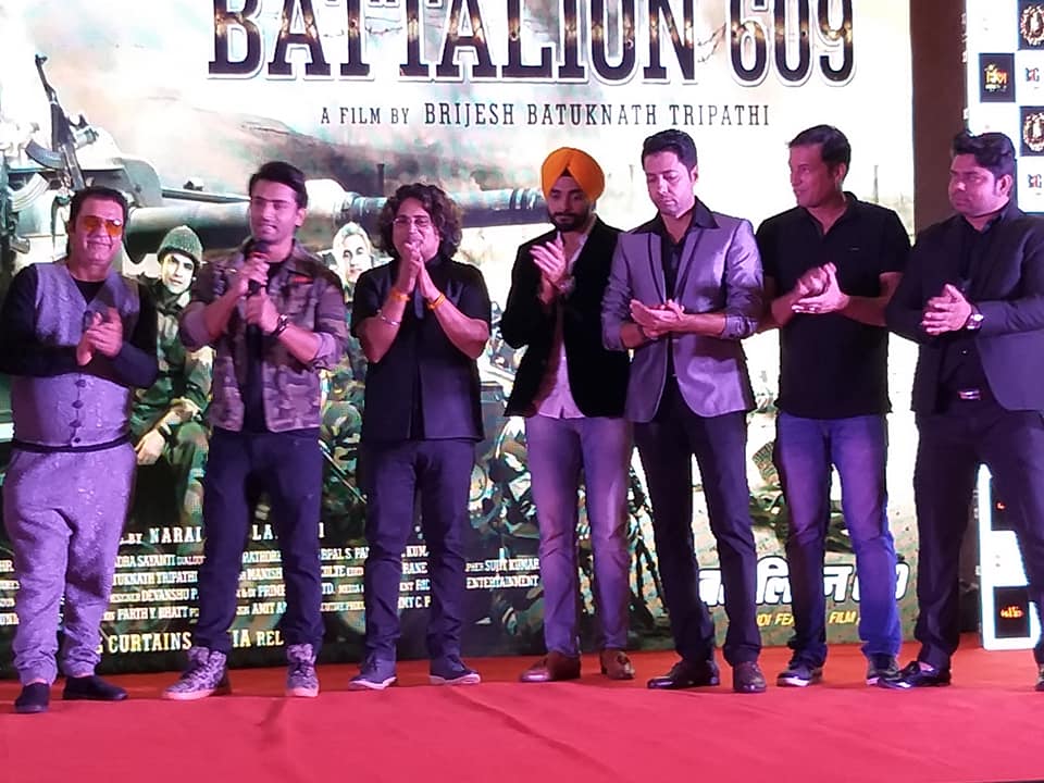 Trailer Launch of “Battalion 609” - Kurmi Book