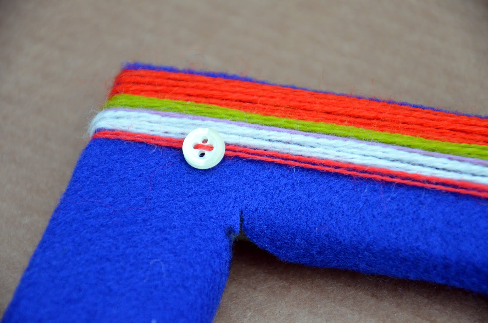 p.s.♡: diy: yarn picture frames