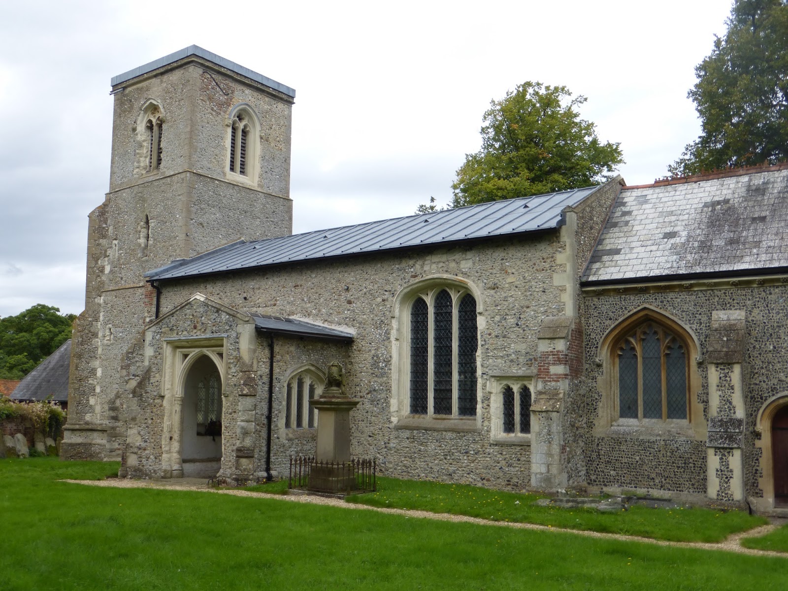 Icknield Indagations: Wallington church, Herts: graffiti and George Orwell