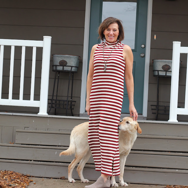 Girls in the Garden: Nikko Dress - Waffle Knit from Mood