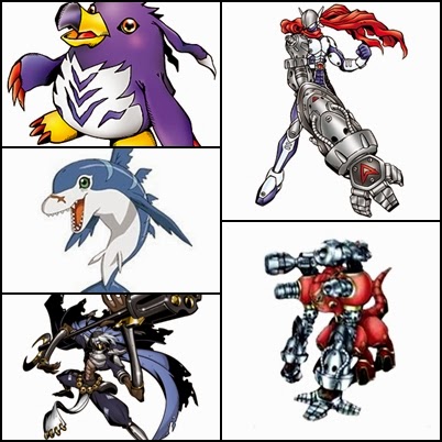 Penguinmon Line Dolphmon ~ MEU×DIGIMON