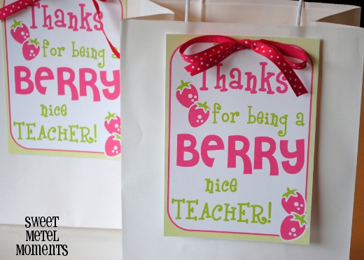 Sweet Metel Moments: Free Printable - Teacher Appreciation - "Berry ...