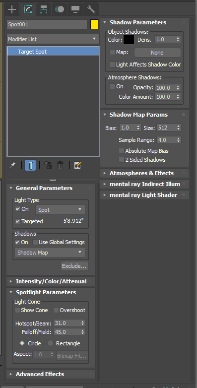 3dmod: (chap 16.3) Controlling Shadows