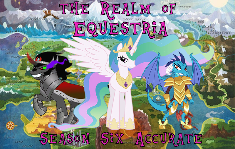 Full Map Of Equestria