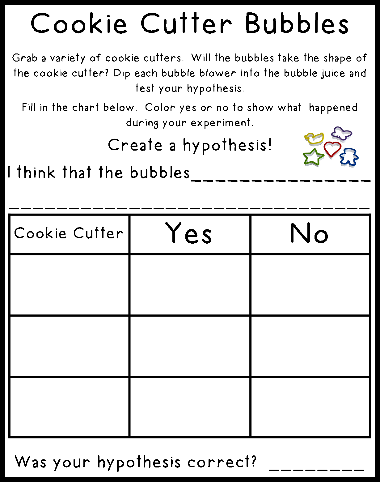 Primary Chalkboard: Bubble Science