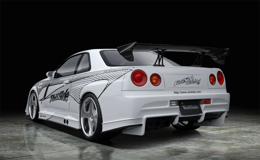 Skyline R34 Rear Inmotion