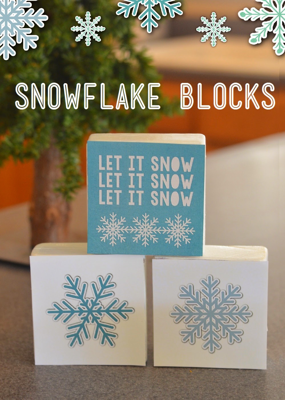 Digital Designs Scrapbooking: Winter Snowflake Blocks