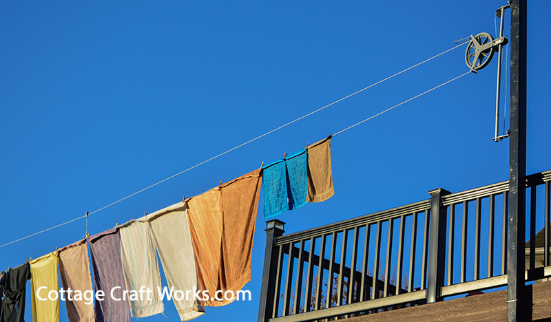 Amish Compact Wash Line-Clothesline Pulley Kit