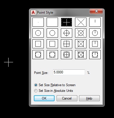 Autocad Tangerang Selatan: Merubah Point Style Pada AutoCAD