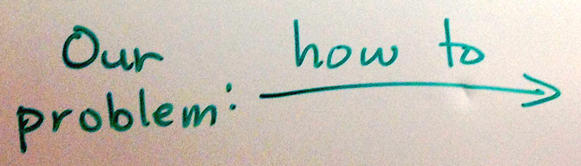 Math Hombre: What's a Problem?