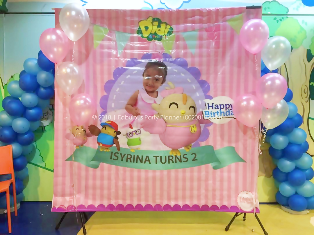 Didi and Friends Birthday Party for Adik Isyrina