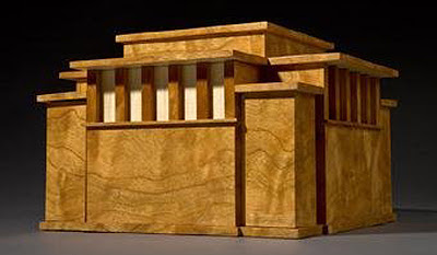 Building Collector: Wooden Box Replicas of FLW Buildings