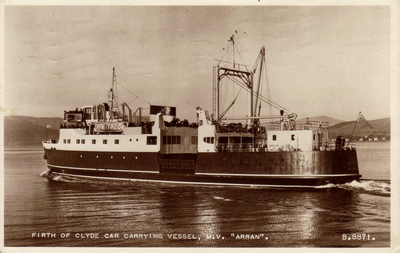 except the Kyles and Western Isles: Gourock-Dunoon ferry