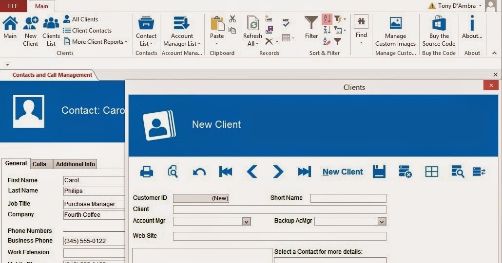 Access Extra: Custom Metro-style Ribbon Switchboard for Access 2007 ...