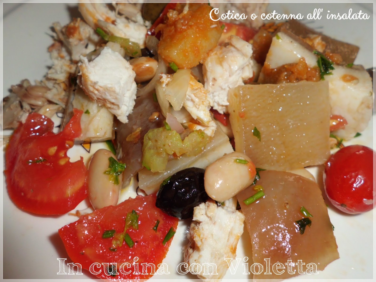 In Cucina Con Violetta: Cotica o cotenna all'insalata