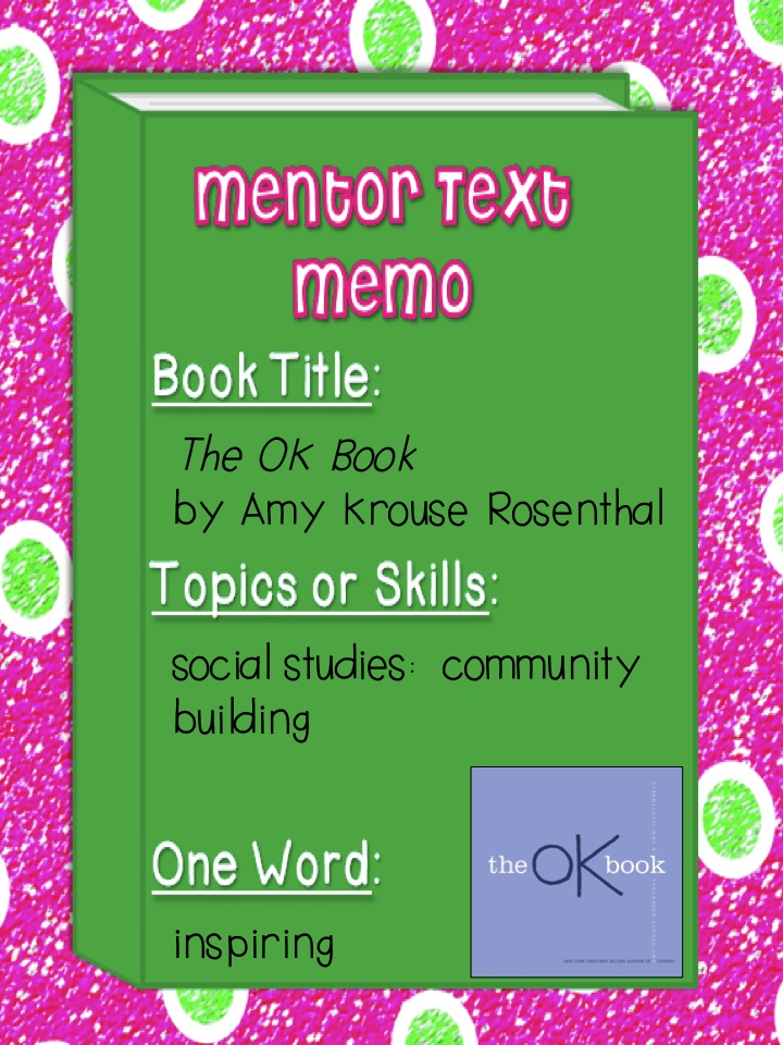 School Is a Happy Place: The OK Book: A Mentor Social Studies Text and ...