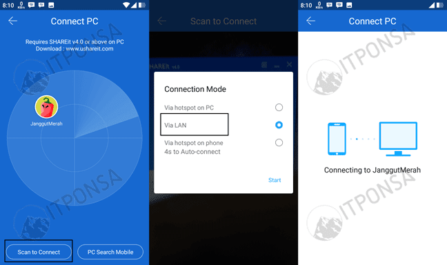 Cara Menggunakan Aplikasi SHAREit Android dan PC Untuk Mengirim File ...