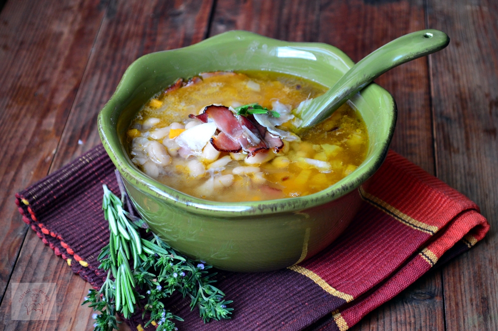 Supa toscana de fasole - CAIETUL CU RETETE