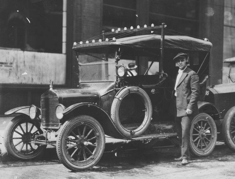 Just A Car Guy: One of the first police cars equipped with radio in ...
