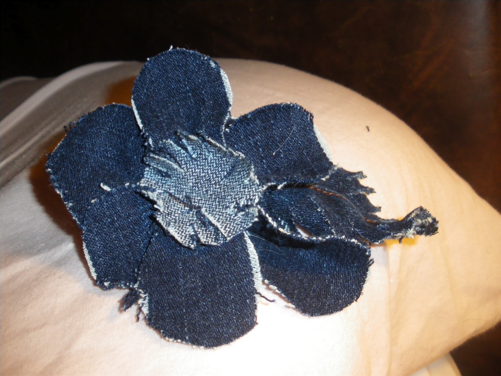 Denim Flowers