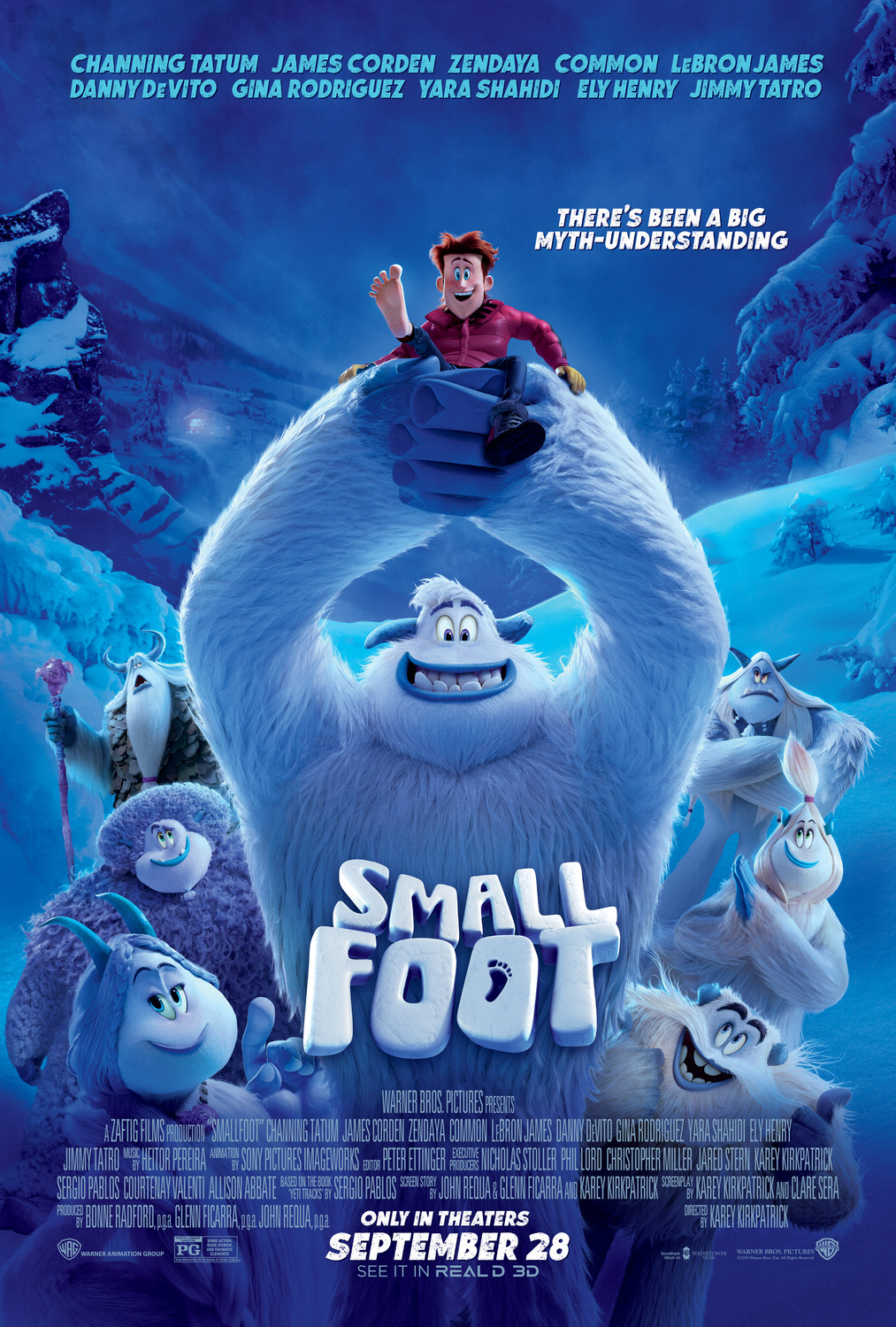 Fred Said: MOVIES: Review of SMALLFOOT: A Yeti's Yearning