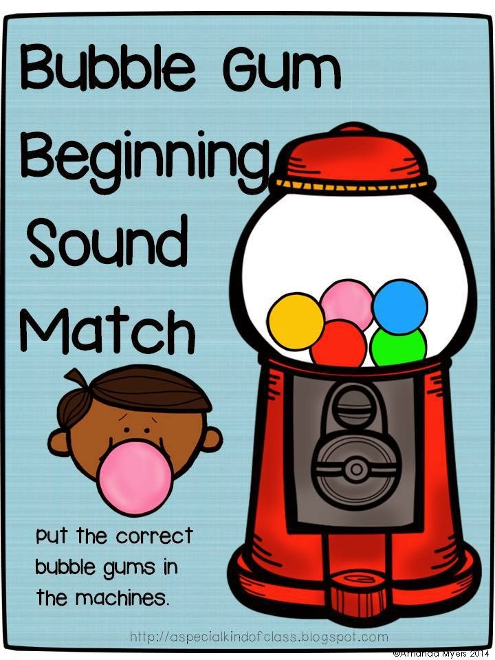 A special kind of class: Bubble Gum Activities