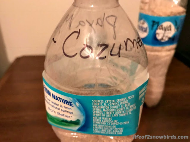 Life Of 2 Snowbirds: Beach Vacation Sand Art