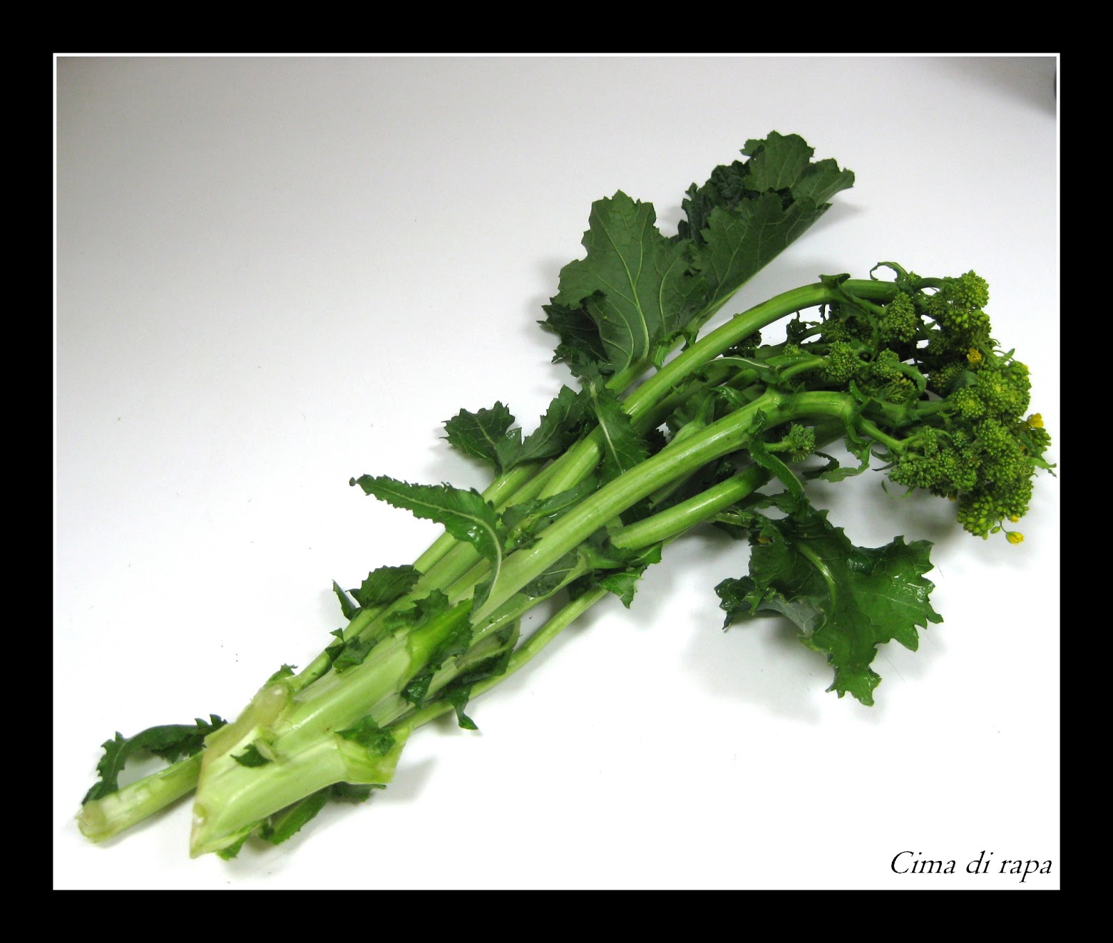 cuisine-plaisir: Tortiglioni à la cima di rapa