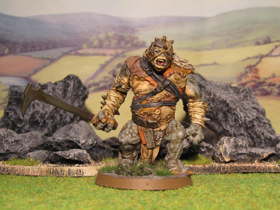 Andy's Wargaming Blog: More Middle Earth Stuff...HILL TROLL!!!!