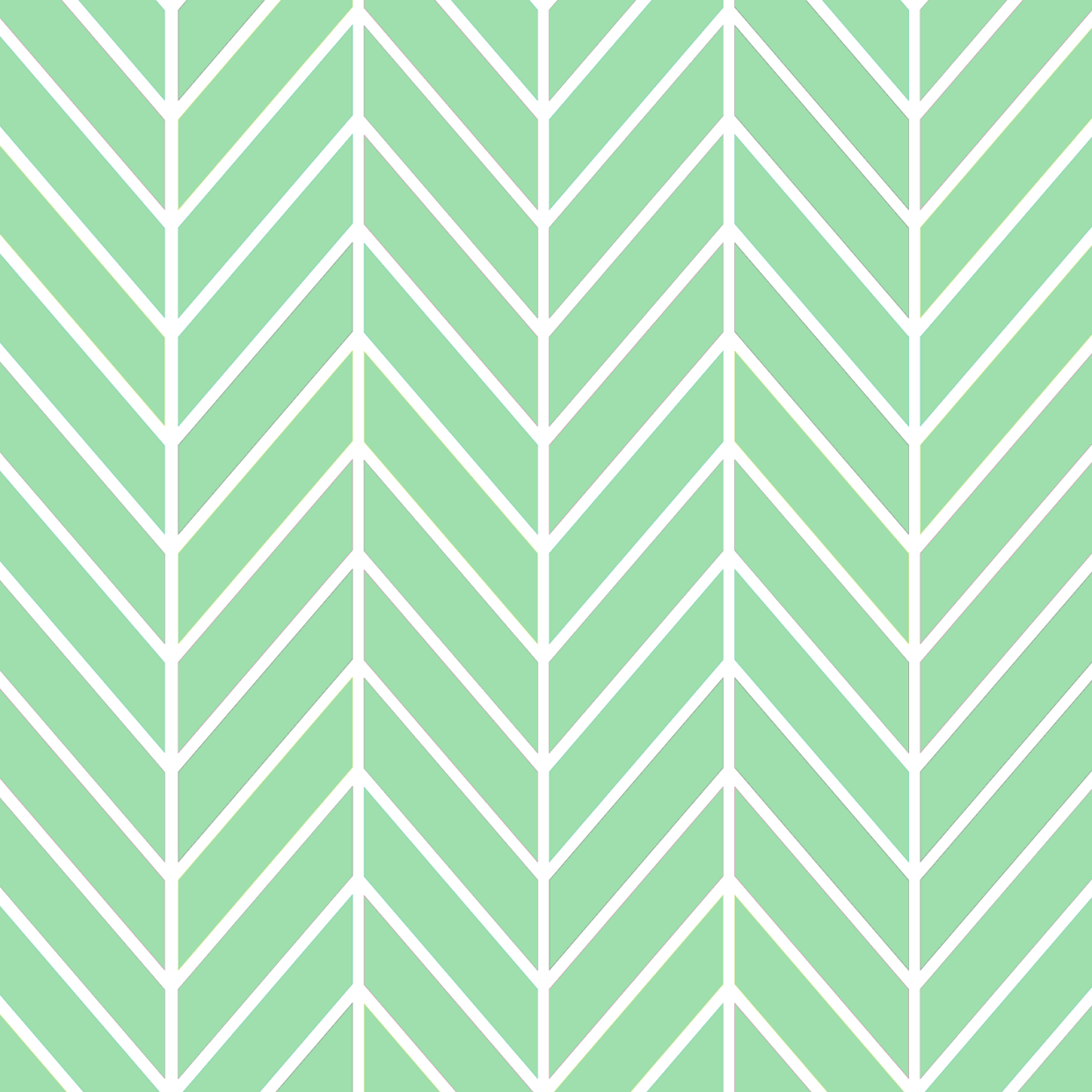 Dark Green Chevron Wallpaper