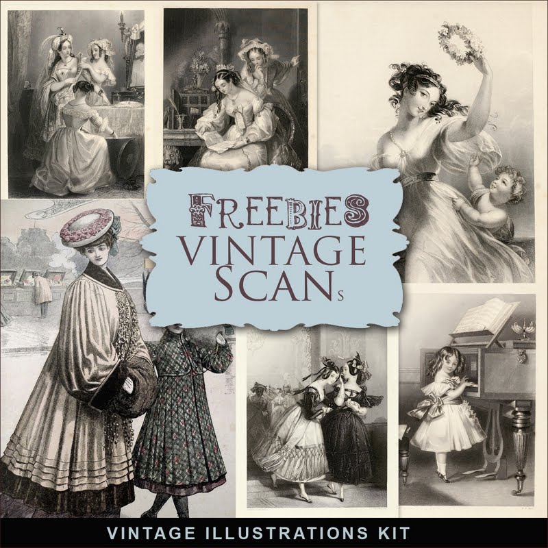 Freebies Vintage Illustrations Kit:Far Far Hill - Free database of ...